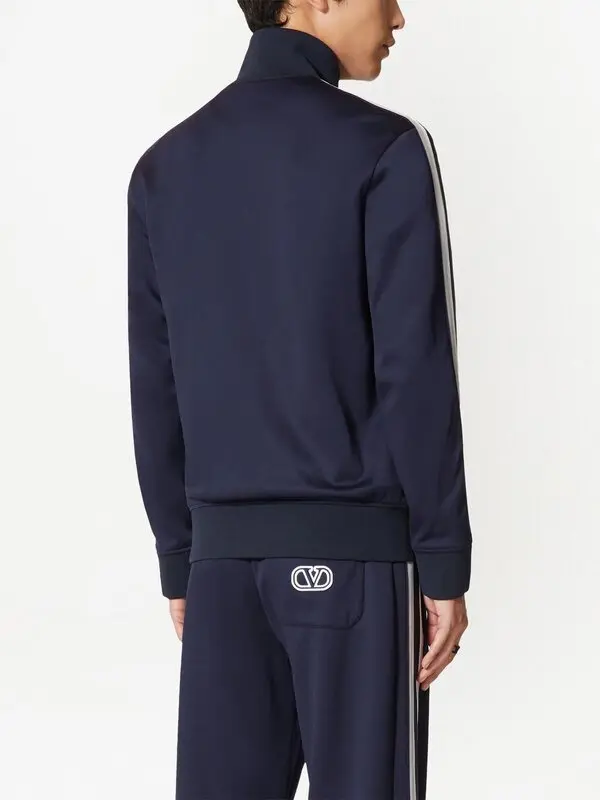 Valentino Garavani Vlogo Signature-patch Track Jacket