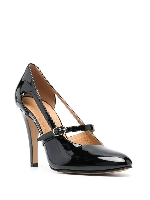 MAISON MARGIELA 100mm Patent-leather Cut-out Pumps