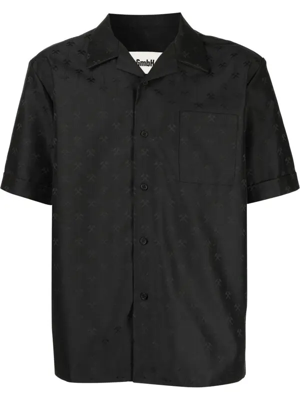 GMBH All-over Logo Print Shirt