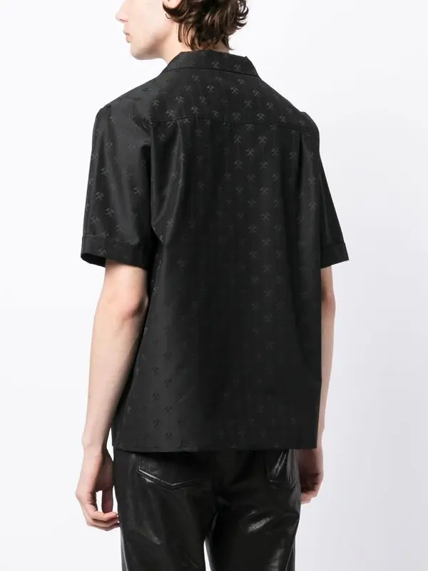 GMBH All-over Logo Print Shirt