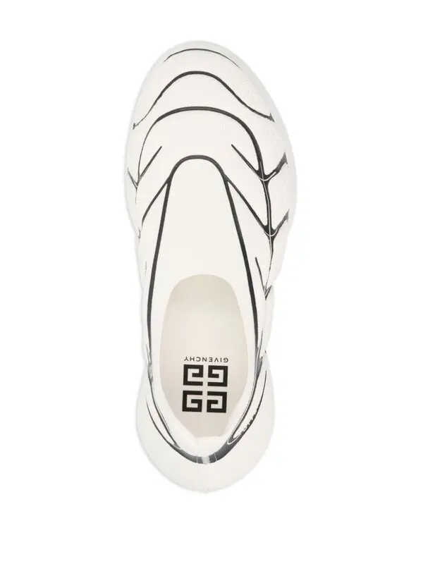 Givenchy Tk-360 + Mesh Sneakers - White