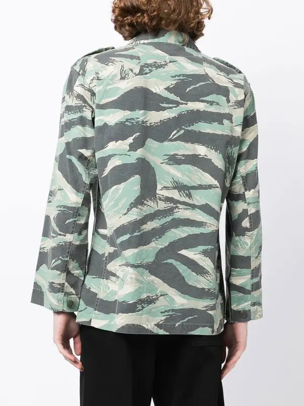 MAHARISHI Camouflage-print Long-sleeve Shirt