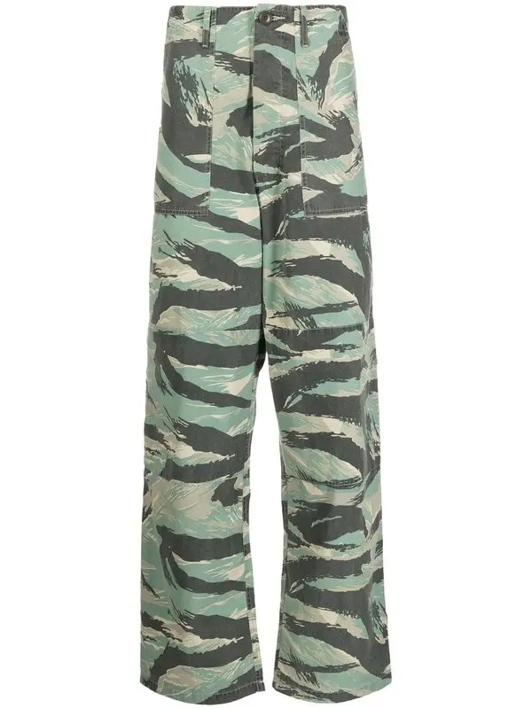 MAHARISHI Camouflage-print Trousers