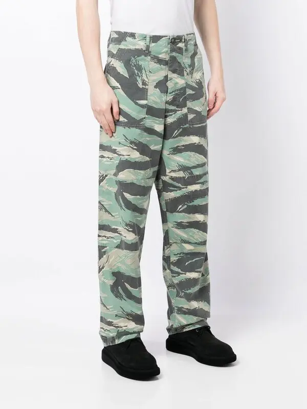 MAHARISHI Camouflage-print Trousers