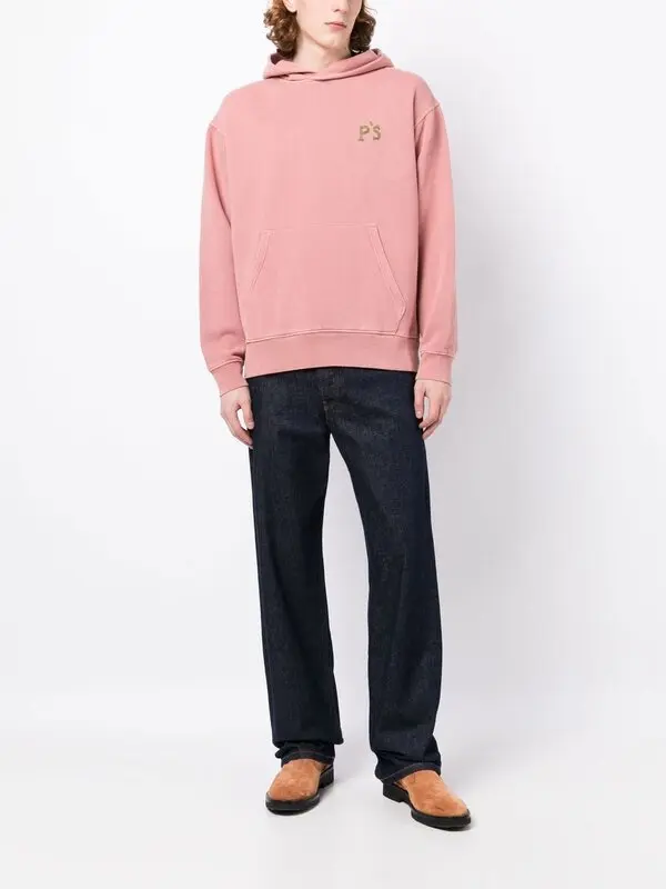President's Embroidered-logo Cotton Hoody