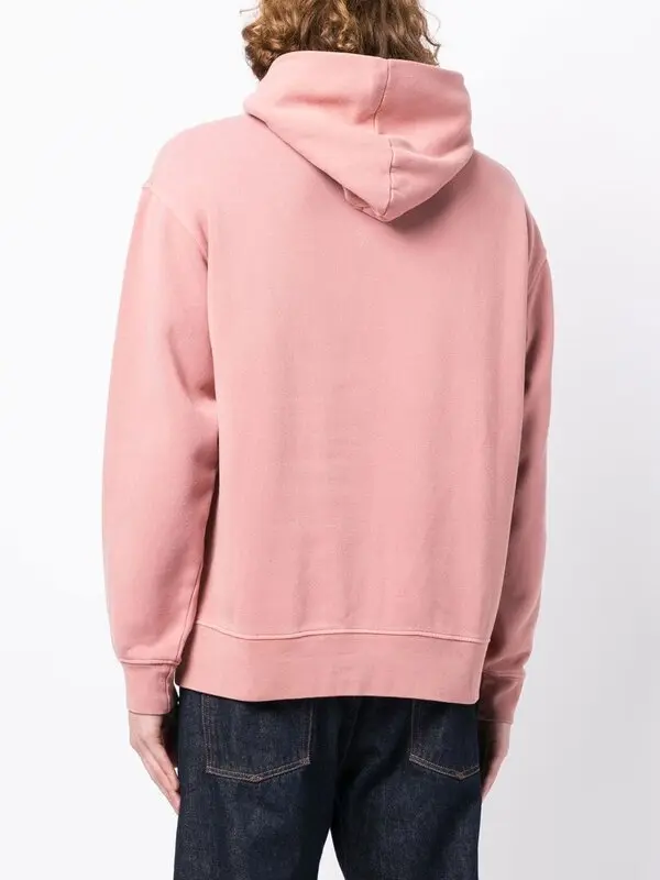 President's Embroidered-logo Cotton Hoody