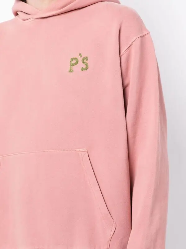 President's Embroidered-logo Cotton Hoody