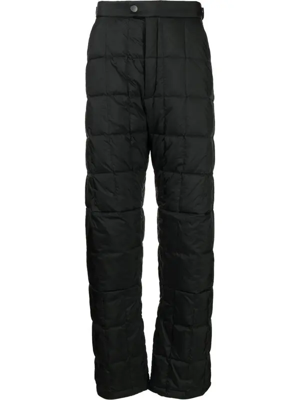 IENKI IENKI Quilted Straight Trousers