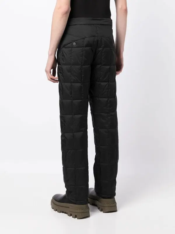 IENKI IENKI Quilted Straight Trousers