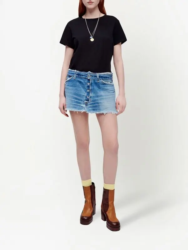 RE/DONE Basic T-shirt - Black