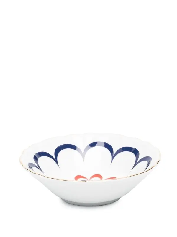 BITOSSI HOME Geometric Floral-print Bowl