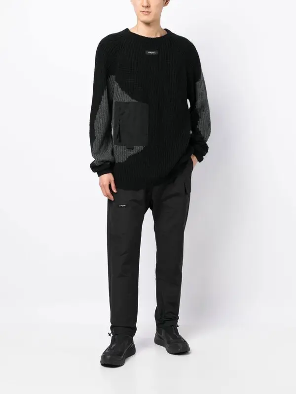 ISO.POETISM Cotton-blend Parachute Pants