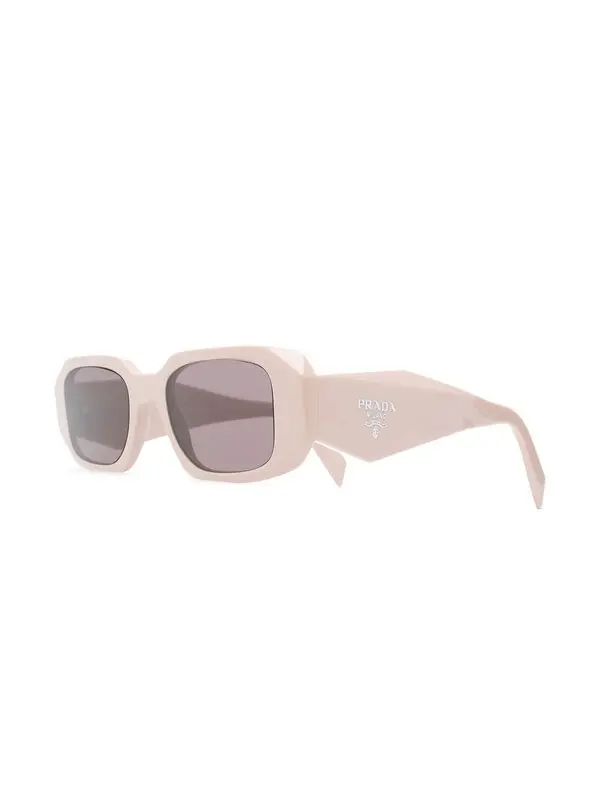 Prada Symbole Square-frame Sunglasses - Neutrals