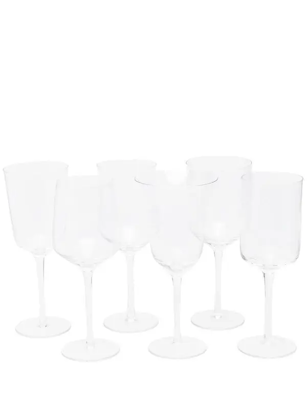 BITOSSI HOME Wine Glass Set Of 6 - White