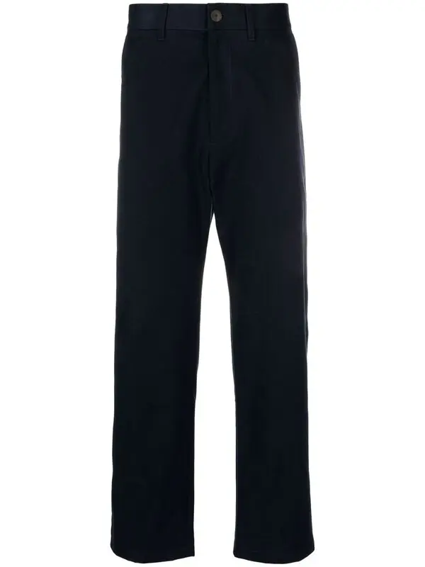Studio Nicholson High-waisted Cotton Trousers
