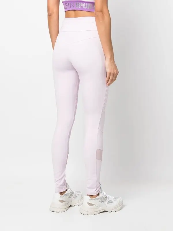 PLEIN SPORT Logo-waistband Leggings