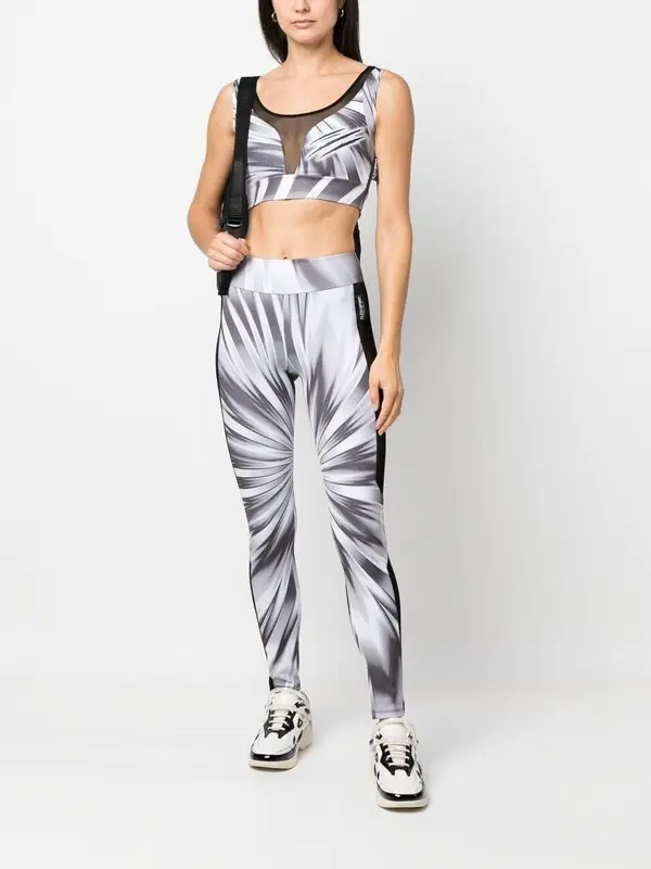 PLEIN SPORT Printed Cropped-top