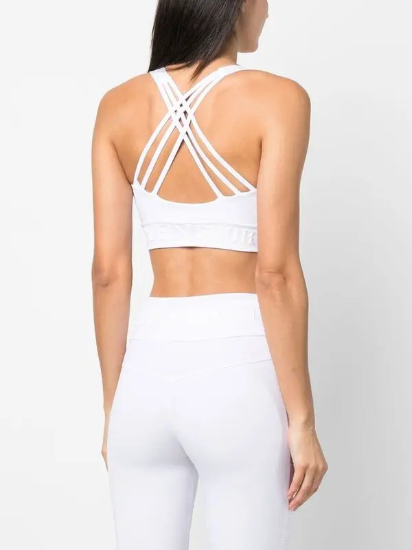 PLEIN SPORT Crossover-strap Sports Bra