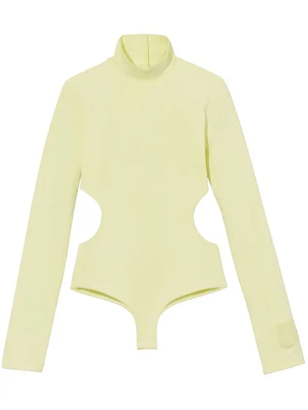 Marc Jacobs Cut-out Long-sleeve Bodysuit