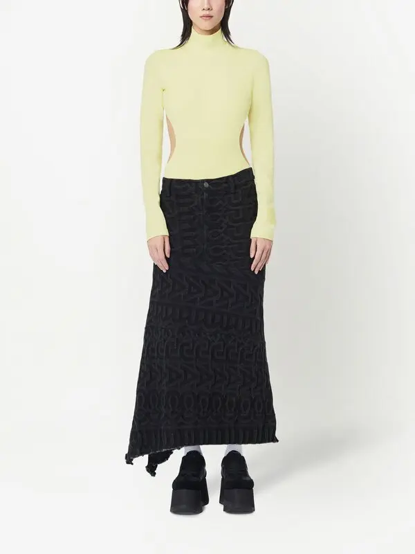 Marc Jacobs Cut-out Long-sleeve Bodysuit