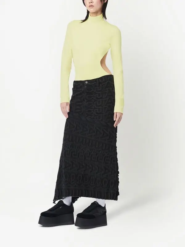Marc Jacobs Cut-out Long-sleeve Bodysuit