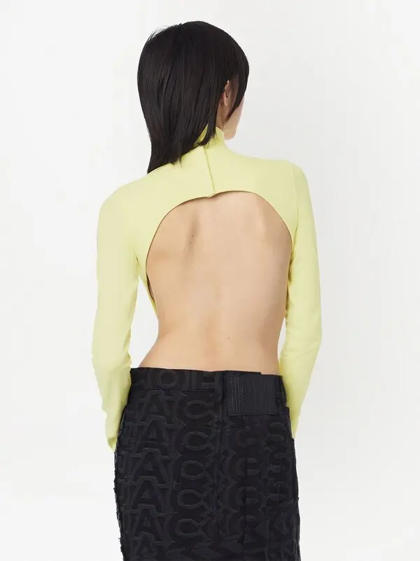Marc Jacobs Cut-out Long-sleeve Bodysuit