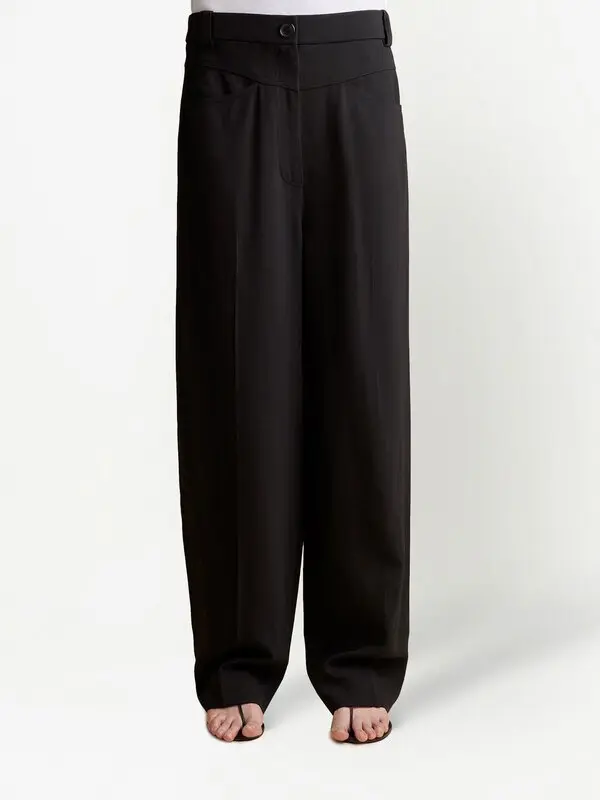 Khaite The Preen Wide-leg Trousers