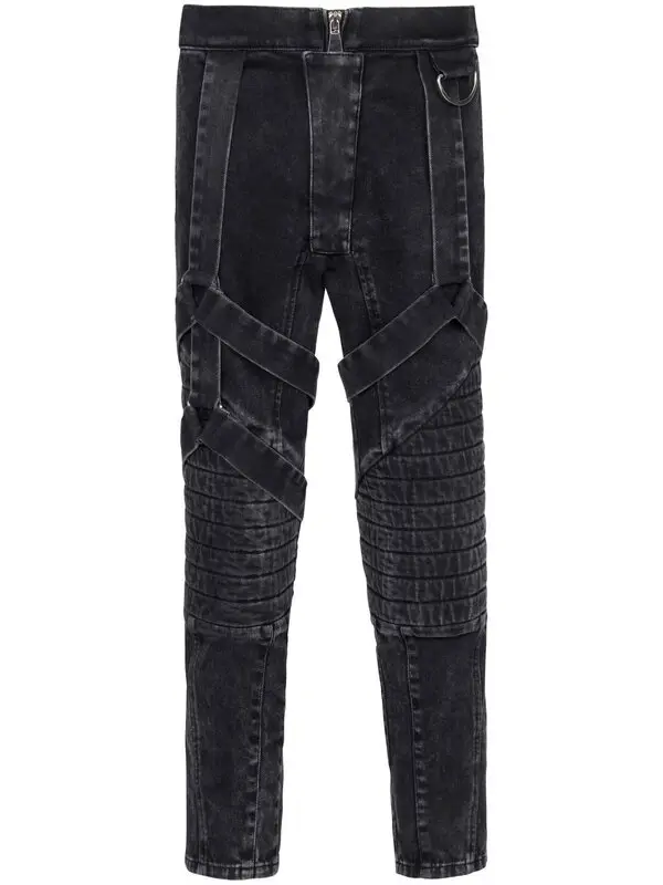 Balmain Cropped Skinny Jeans