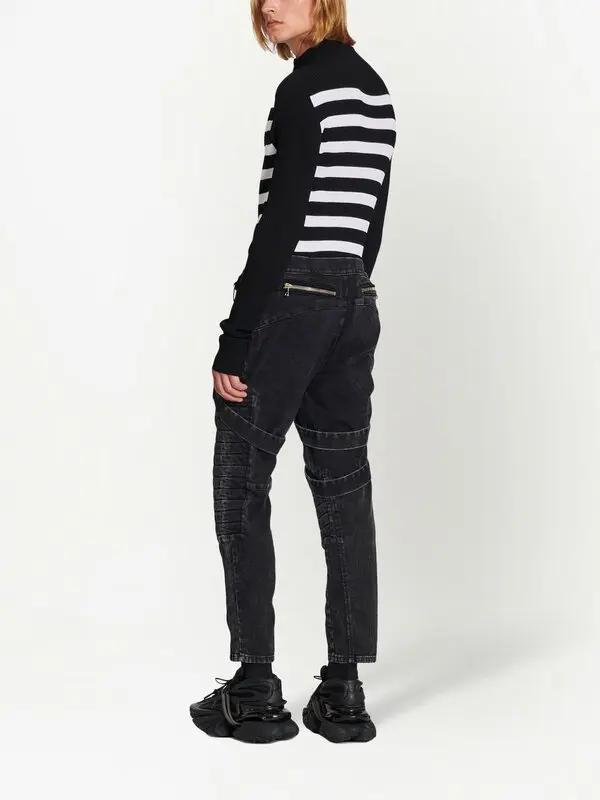 Balmain Cropped Skinny Jeans
