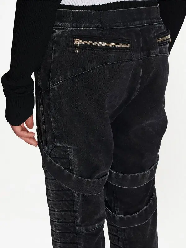 Balmain Cropped Skinny Jeans