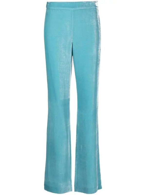 Moschino Velvet Flared Trousers