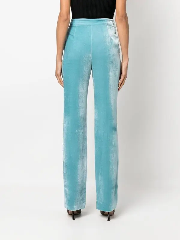 Moschino Velvet Flared Trousers