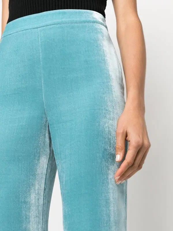 Moschino Velvet Flared Trousers