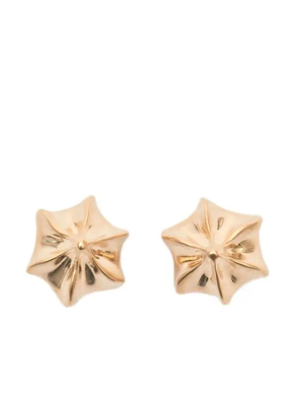 MAISON MARGIELA Timeless Stud Earrings - Gold