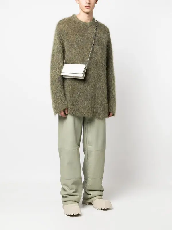 MAISON MARGIELA Four Stitches Wallet-on-chain - Neutrals