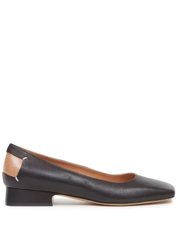 MAISON MARGIELA Décortiqué Ballerina Shoes - Black