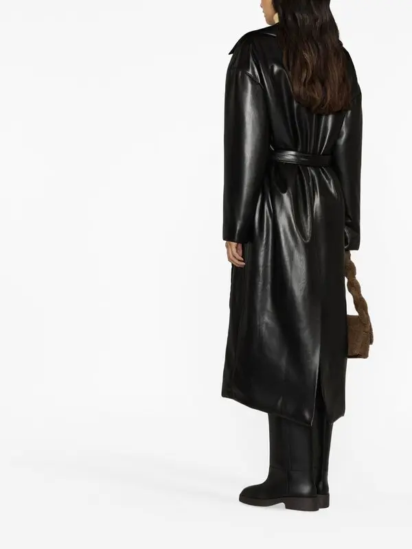 Nanushka Liano Belted Trench Coat