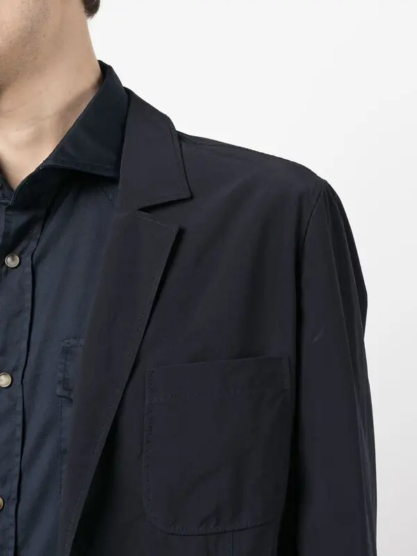 Brunello Cucinelli Patch-pocket Single-breasted Blazer