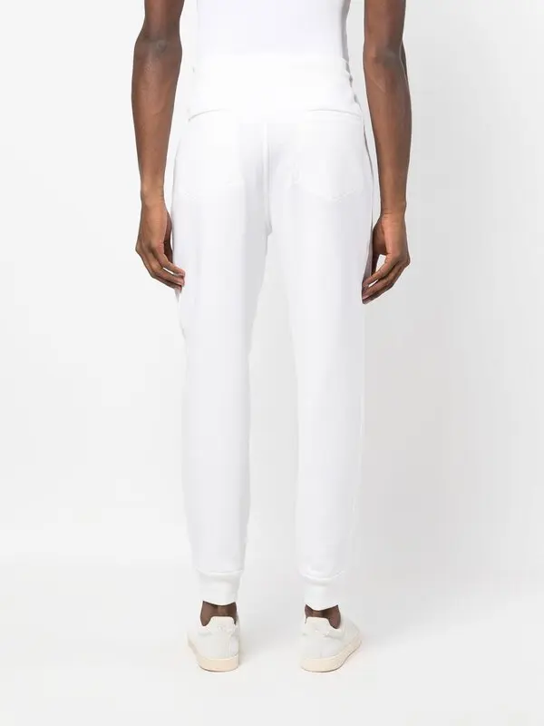 Brunello Cucinelli Drawstring-waist Track Pants - White