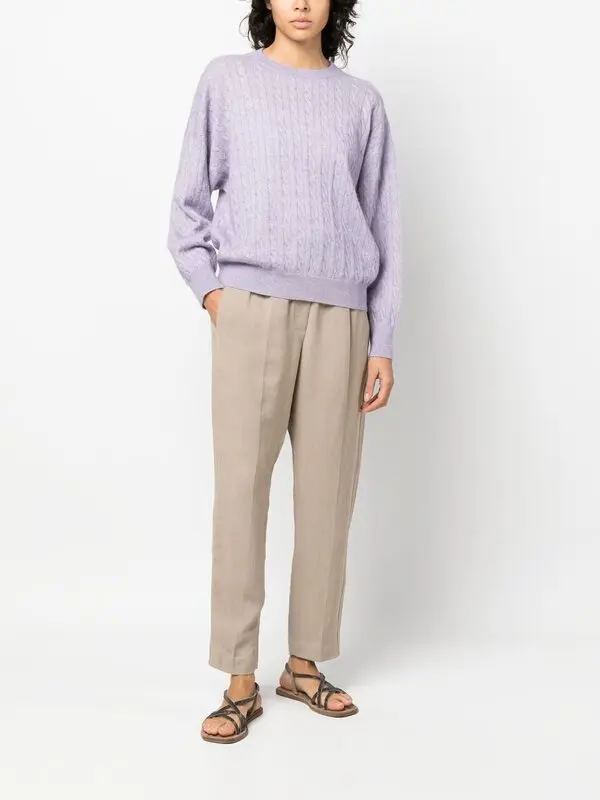 Brunello Cucinelli High-waisted Trousers