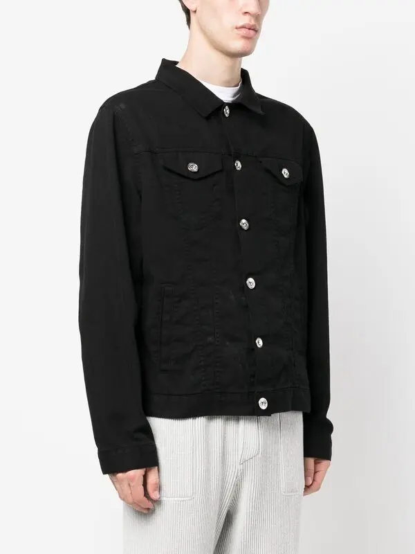 Brunello Cucinelli Button-up Denim Jacket - Black
