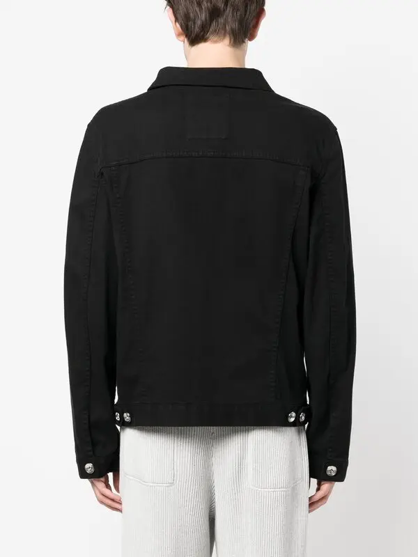 Brunello Cucinelli Button-up Denim Jacket - Black