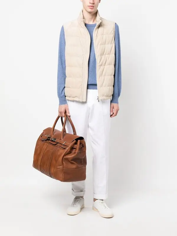 Brunello Cucinelli Crew-neck Cashmere Jumper - Blue