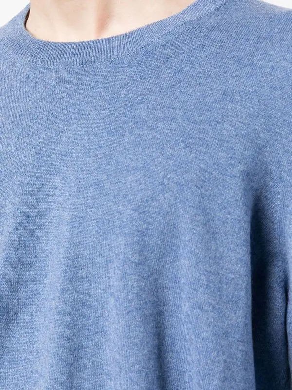 Brunello Cucinelli Crew-neck Cashmere Jumper - Blue