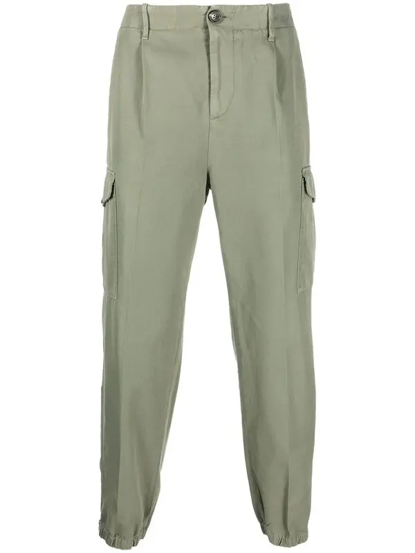 Brunello Cucinelli Zip-cuff Cargo Trousers