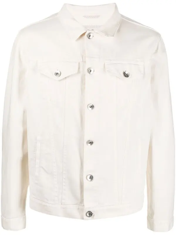Brunello Cucinelli Long-sleeve Denim Jacket