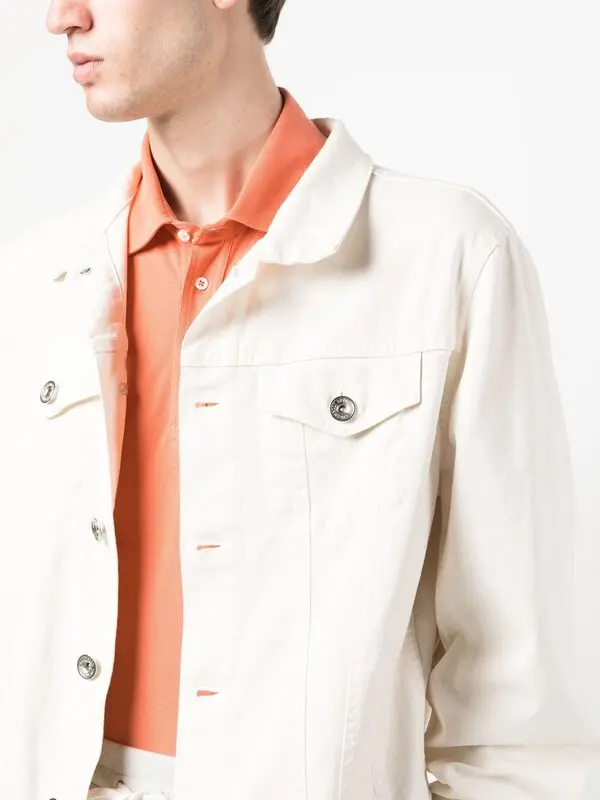 Brunello Cucinelli Long-sleeve Denim Jacket