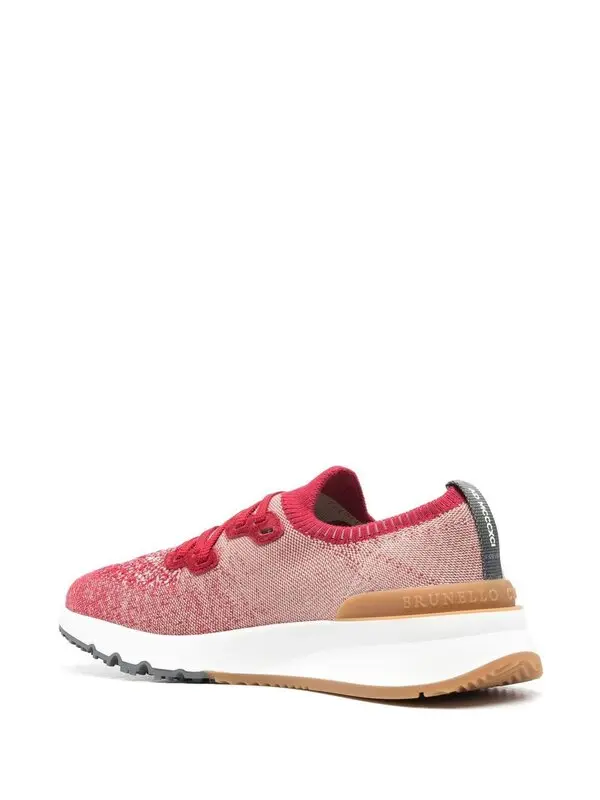 Brunello Cucinelli Speckled Low-top Sneakers