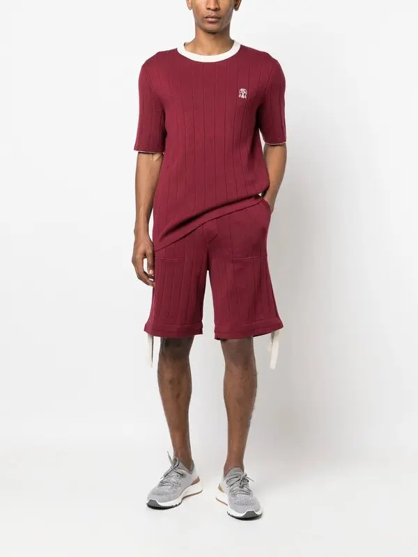 Brunello Cucinelli Knitted Bermuda Shorts
