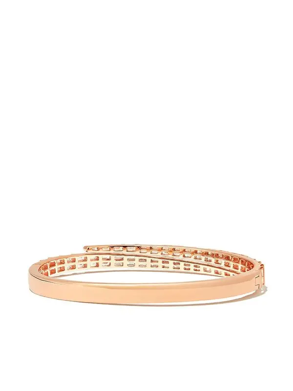 ANITA KO 18kt Rose Gold Diamond Coil Bracelet